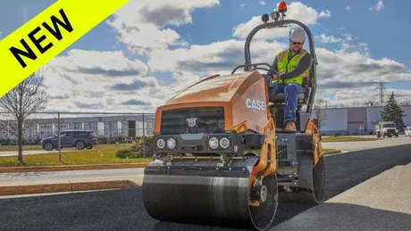 CASE Asphalt Compactors | Double Drum Rollers | CASE Construction Equipment