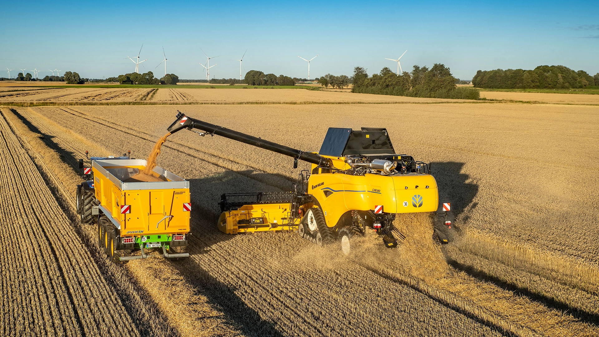 Unmatched Productivity With Our CX Combines | New Holland