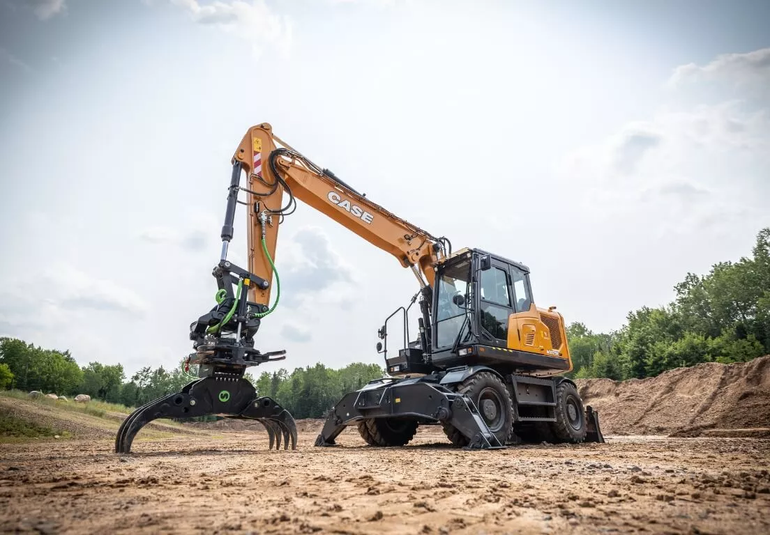 CASE WX175E SR Wheeled Excavator | CASE Construction Equipment