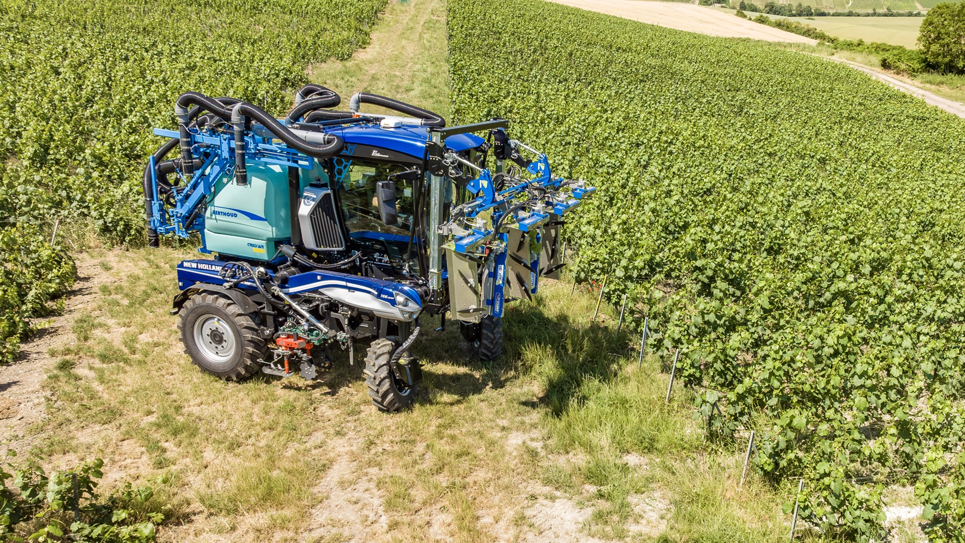TE6 Enjambeur : La Révolution de la Vigne | New Holland FR