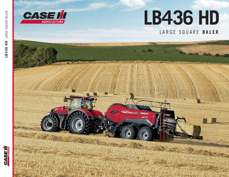 Large Square Balers | Hay and Foraging Equipment | Case IH