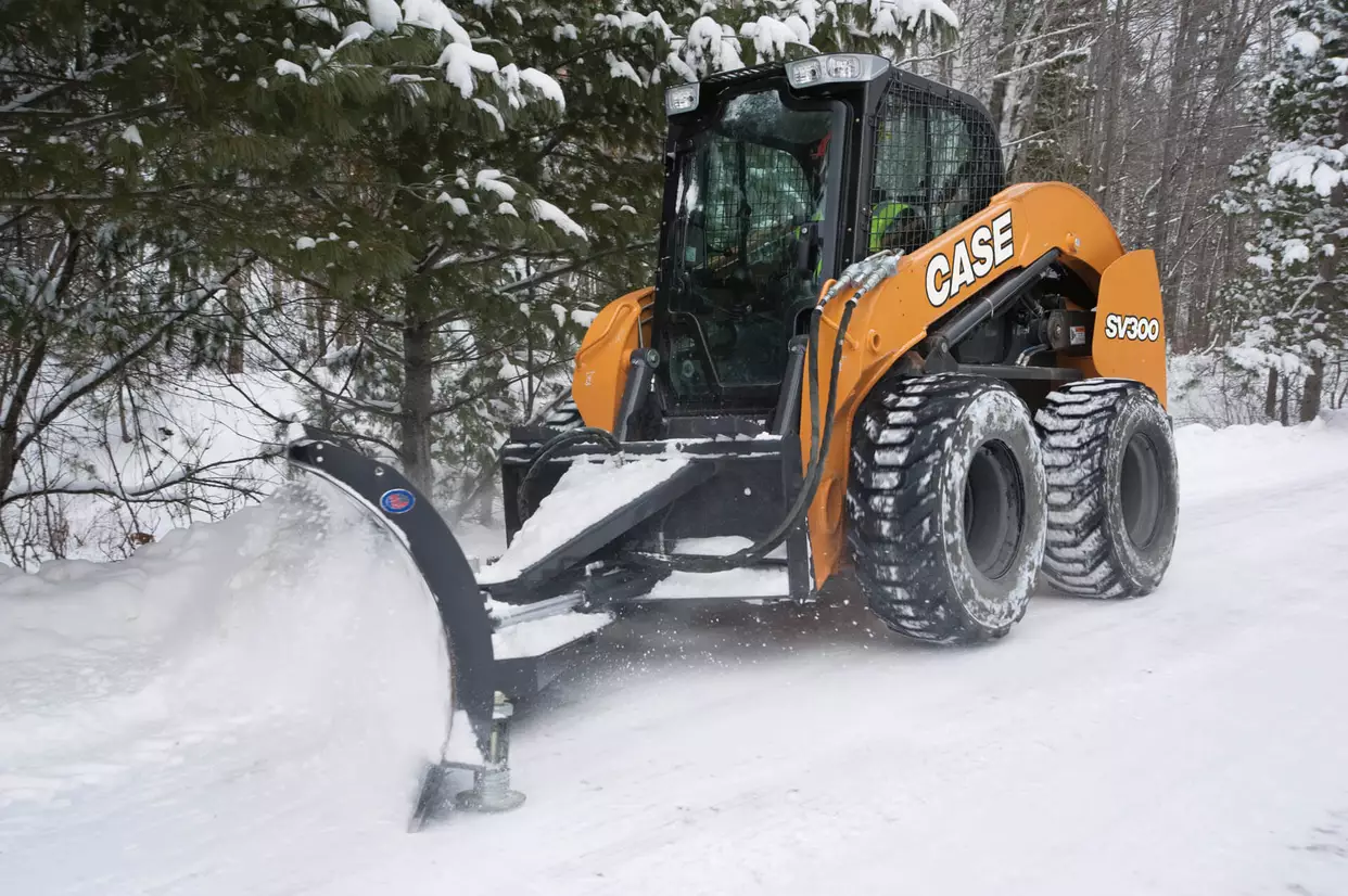 CASE Snow Blade Attachment | CASE Construction Equipment