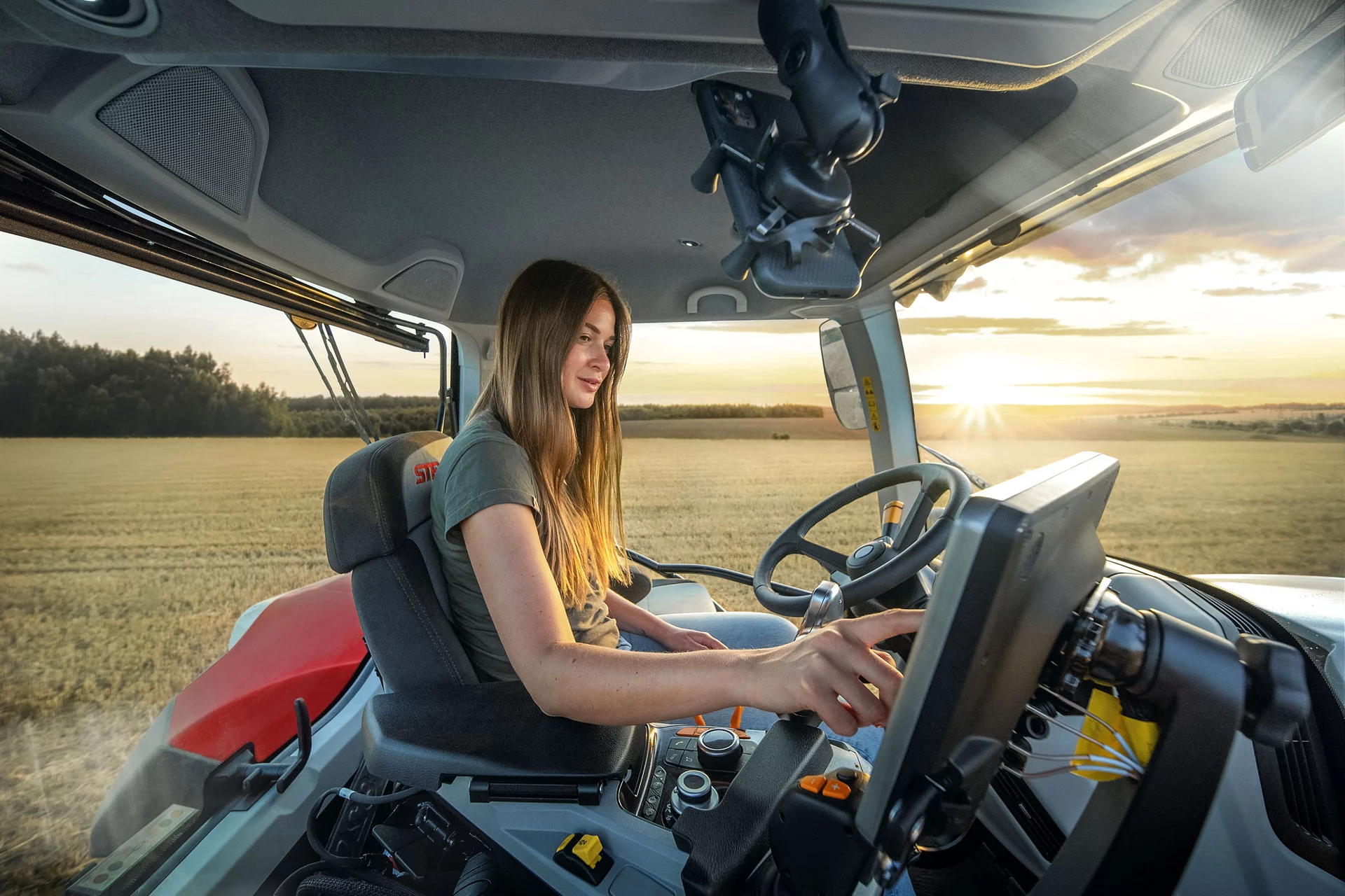 Displays | Precision Farming | Agriculture | STEYR Traktoren | Steyr