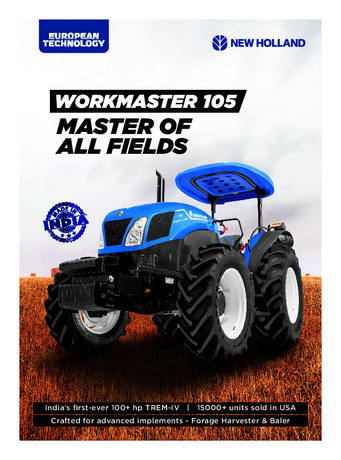 WORKMASTER™ 105 | New Holland