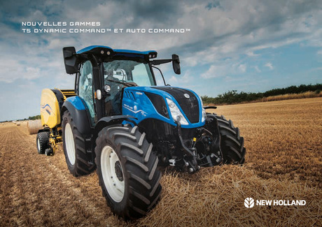 Tracteur T5 Dynamic et Auto Command | New Holland BE