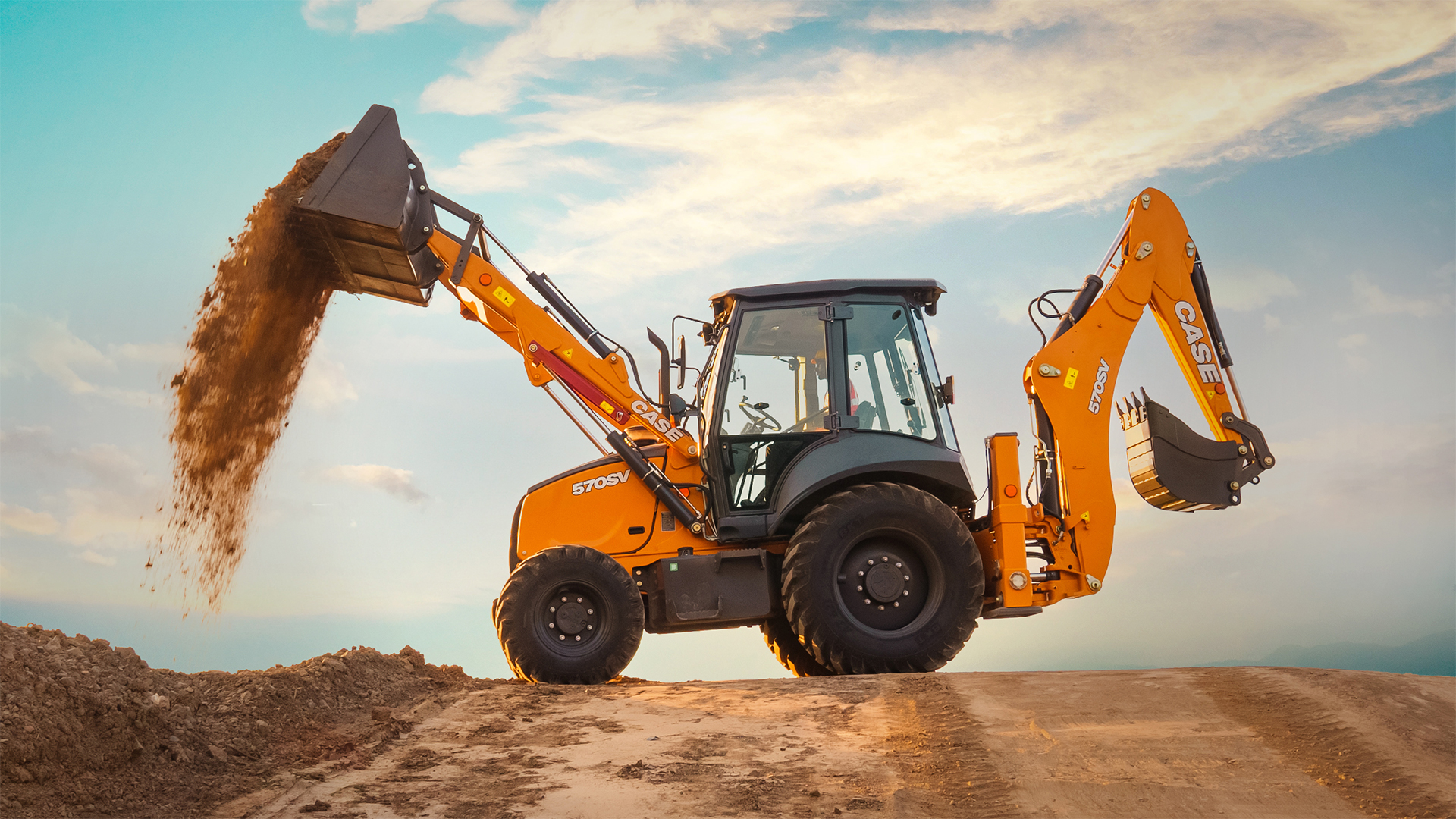 Backhoe Loaders V-Series | CASE ID