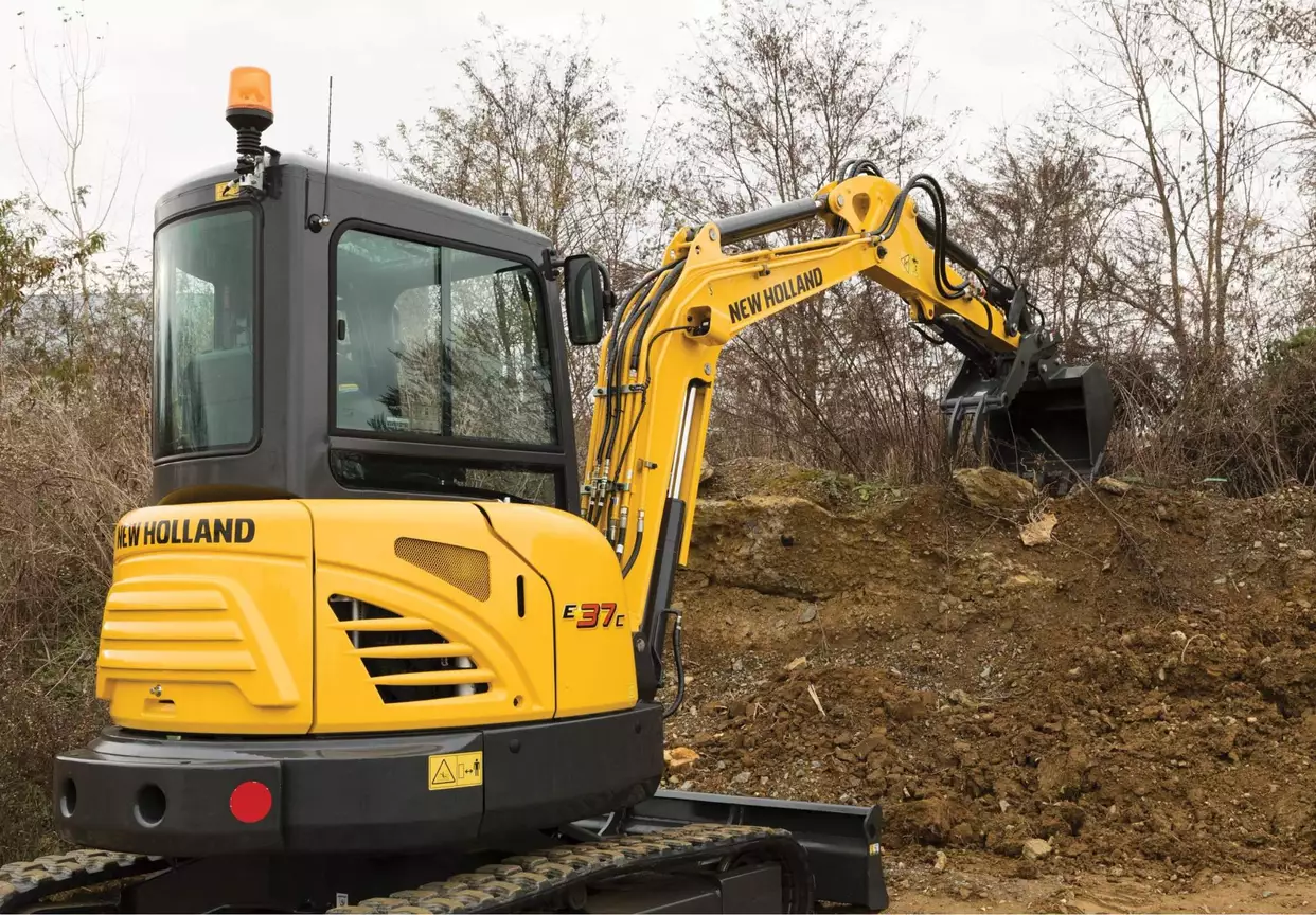 New holland excavator store
