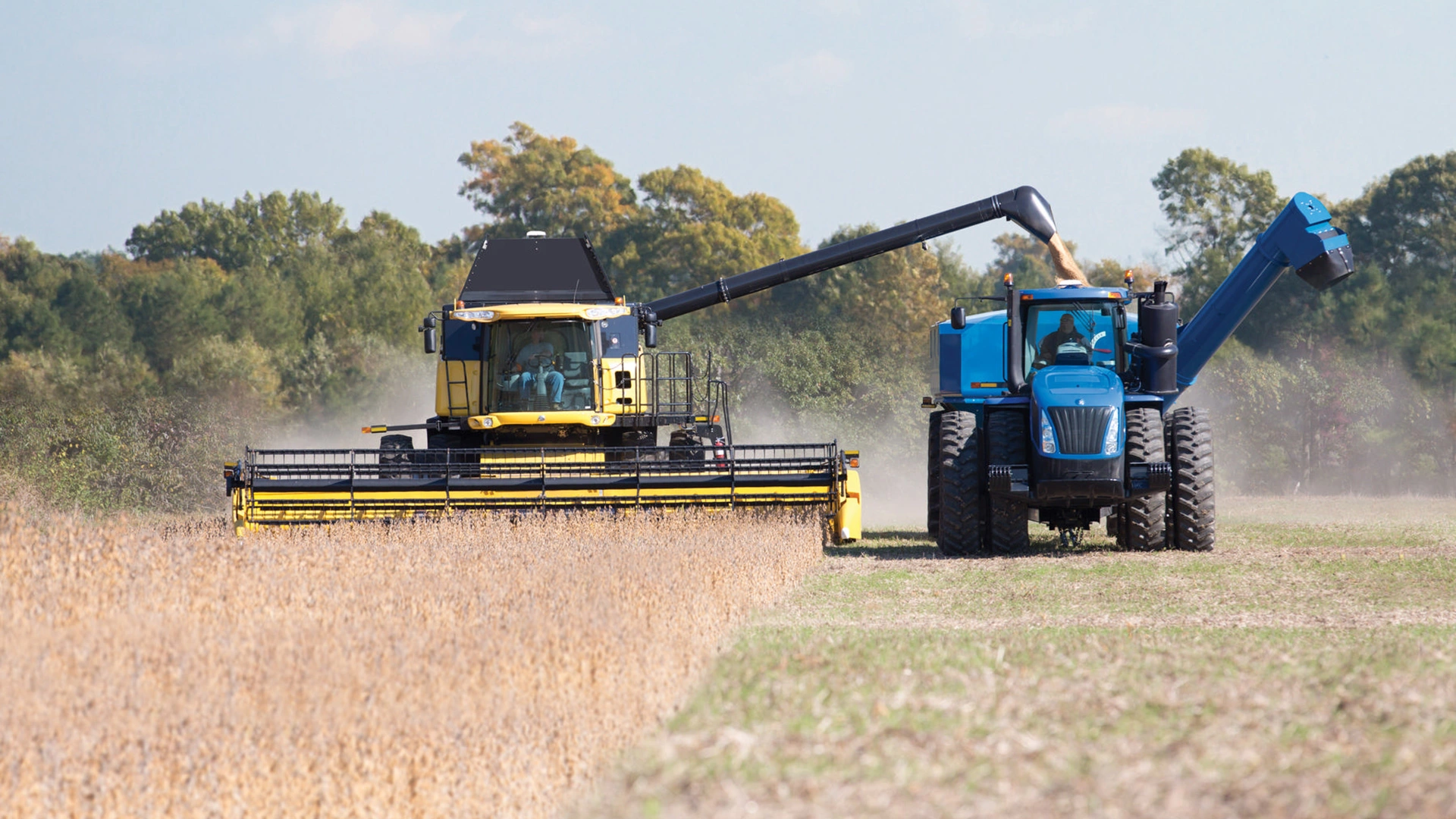 High Capacity Grain Headers | New Holland UK