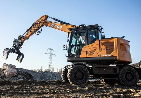 CASE Wheeled Excavators | CASE Construction Equipment