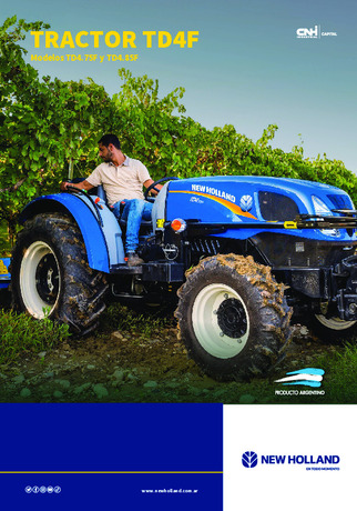 Tractor TDF4: Estilo y Productividad | New Holland Argentina