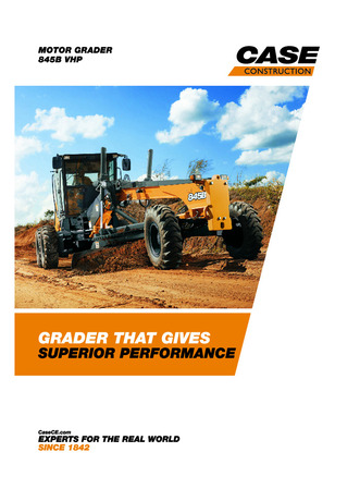 Grader Machine 845B | CASE IN