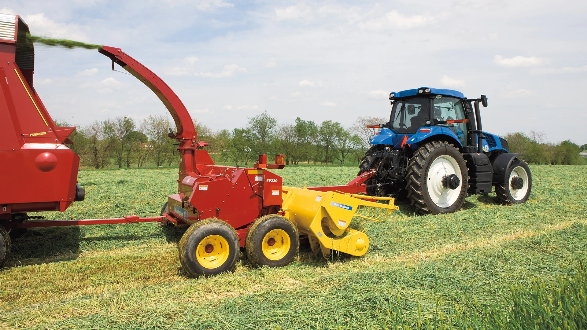 Pull Type Forage Havester FP 240 | New Holland