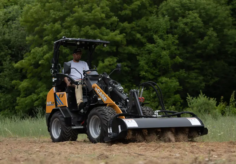 CASE Tiller Attachment | CASE Construction Equipment