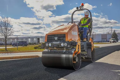 CASE Asphalt Compactors | Double Drum Rollers | CASE