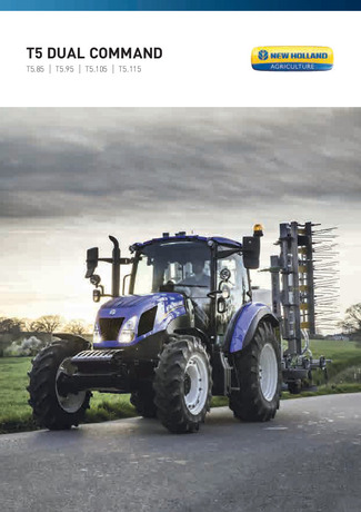 T5 Dual Command: 100 - 110 Hp Tractors | New Holland AU