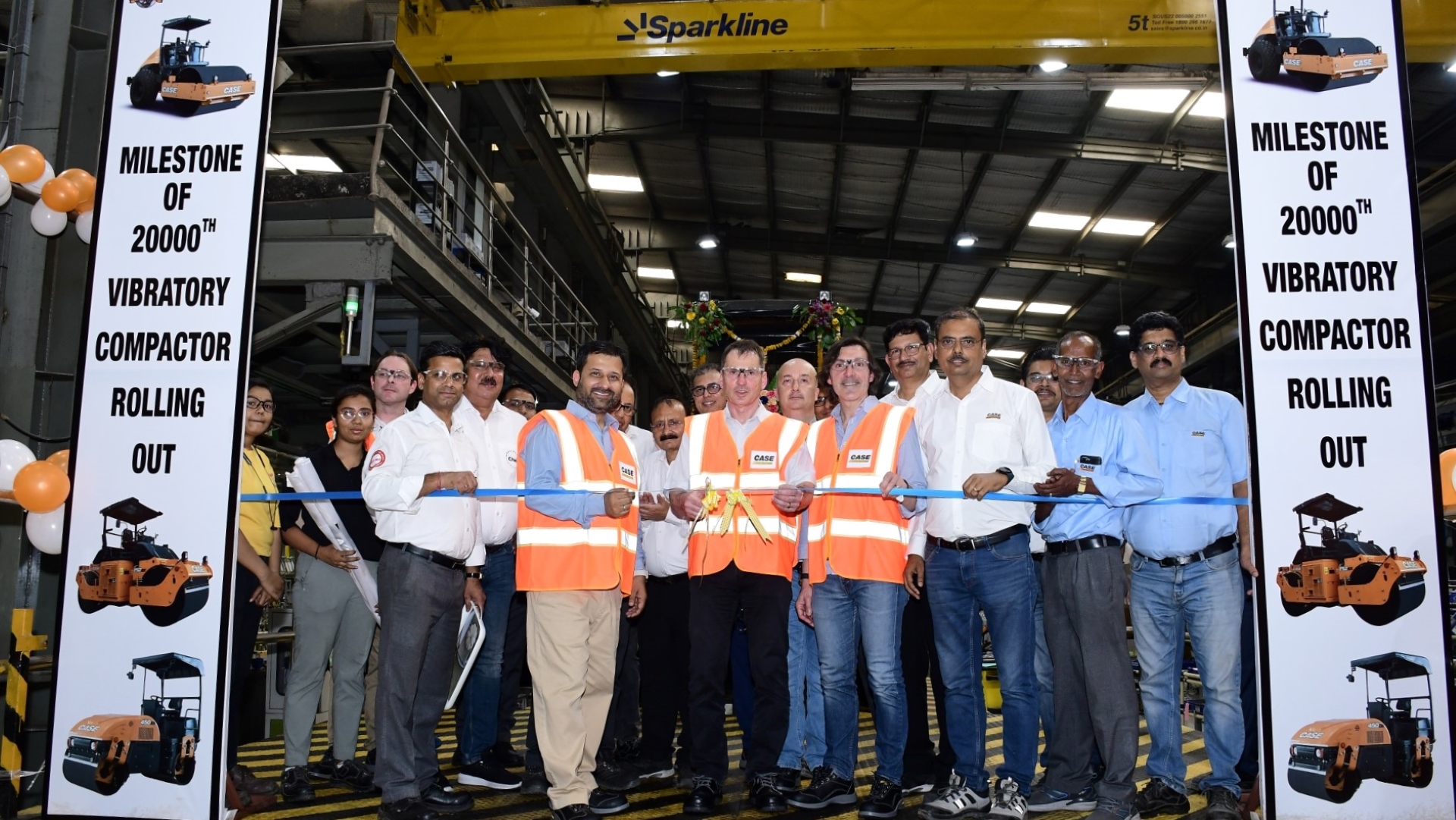 CASE India rolls out 20,000 th Vibratory Compactor at Pithampur plant ...