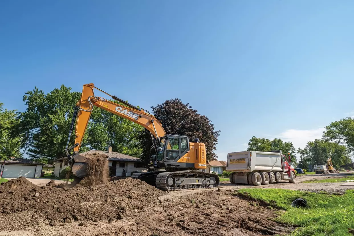 CASE CX365E Short Radius Excavator | CASE Construction Equipment