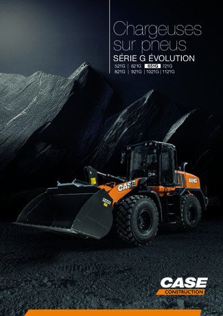 Chargeuses sur Pneus Série G | CASE FR