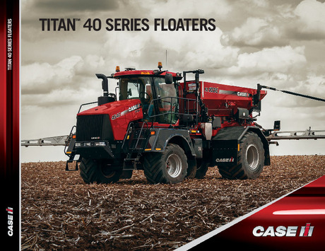Titan Series Floaters | Fertilizer Sprayer | Case IH