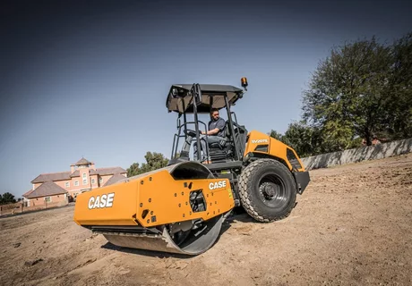 CASE Soil Compactors | Single Drum Rollers | CASE