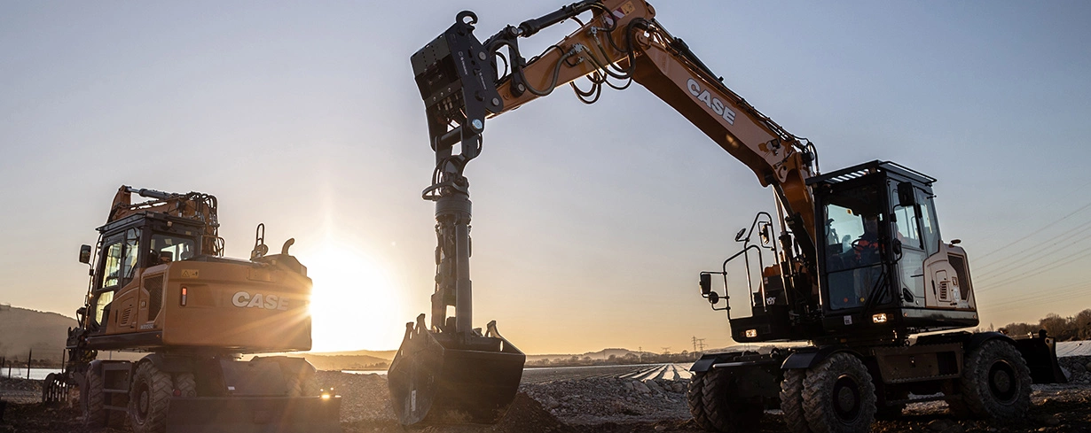 WX175E SR: The Most Versatile Wheeled Excavator | CASE Construction ...