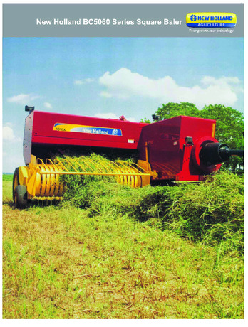 Square Baler: BC5060 | New Holland