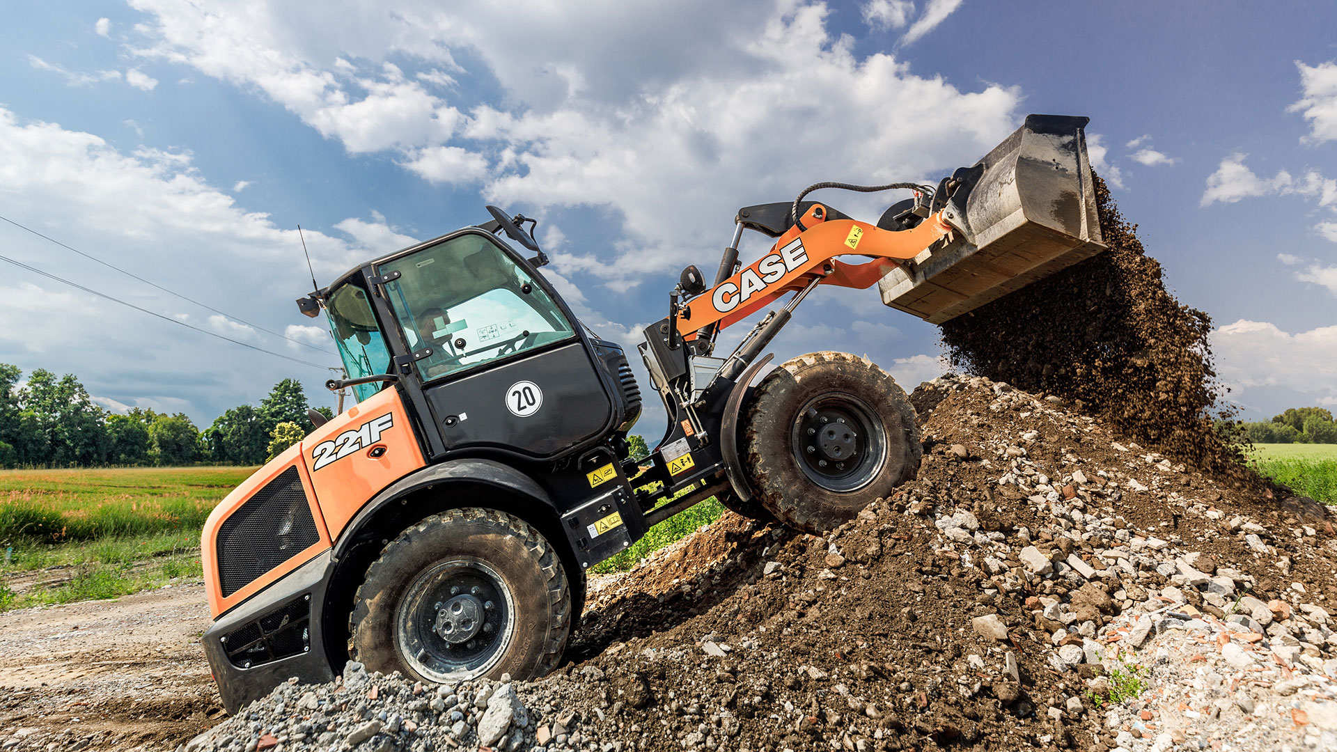 F-Series Compact Wheel Loaders | CASE EU