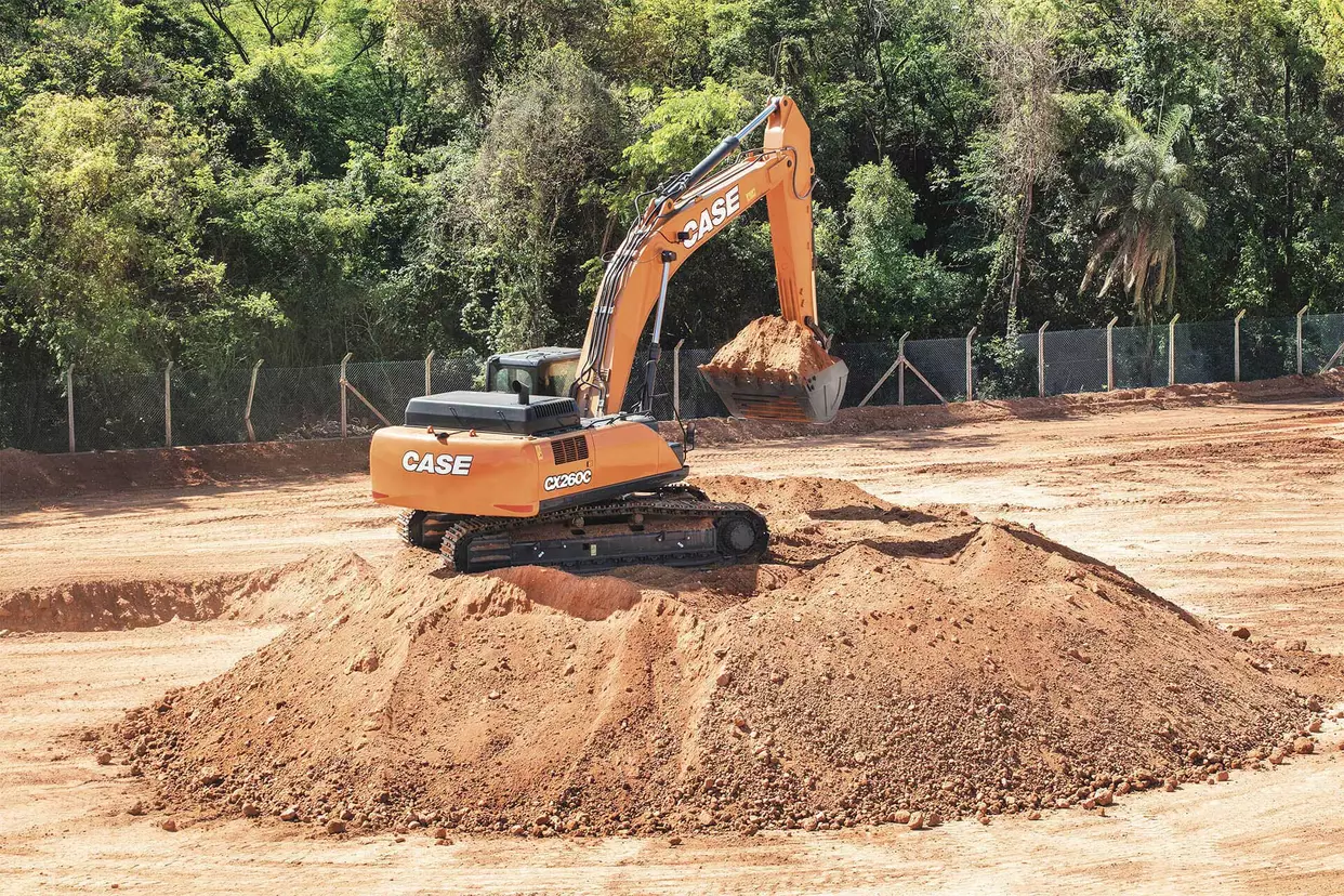 Crawler Excavator CX260C | CASE SEA