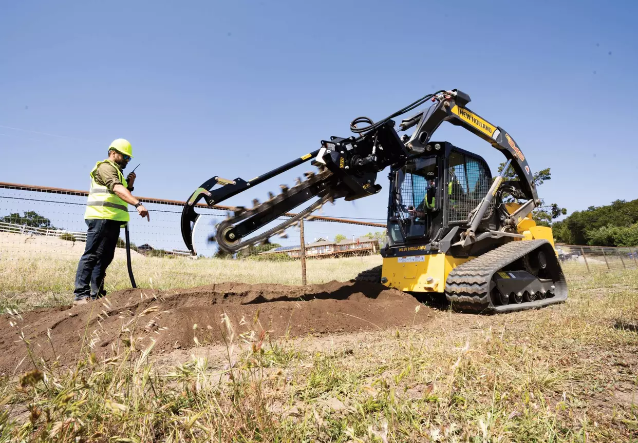 Trencher Attachment | New Holland
