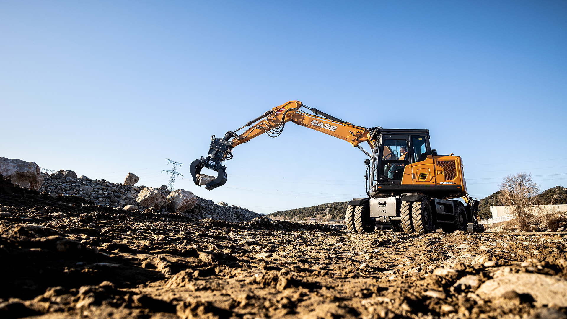 Wheeled Excavators E-Series | CASE UK