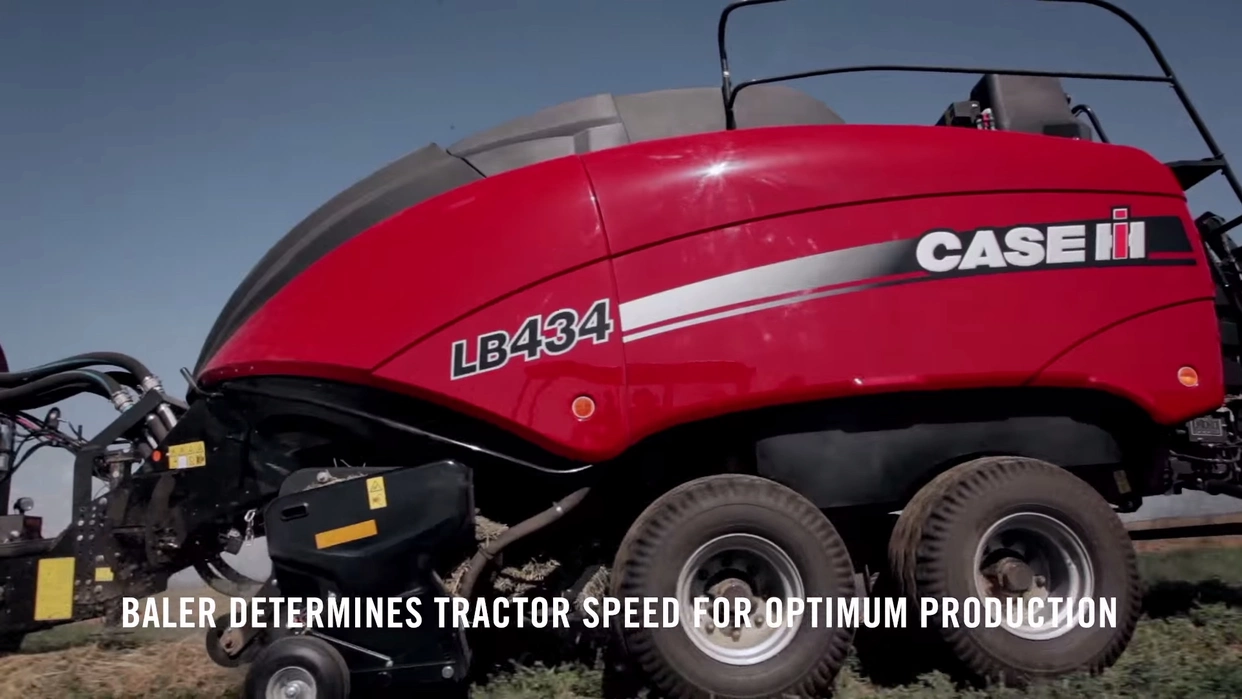 Large Square Balers | Hay and Foraging Equipment | Case IH