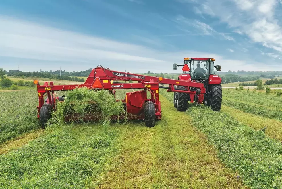 Disc Mower Conditioners | Hay Equipment | Case IH