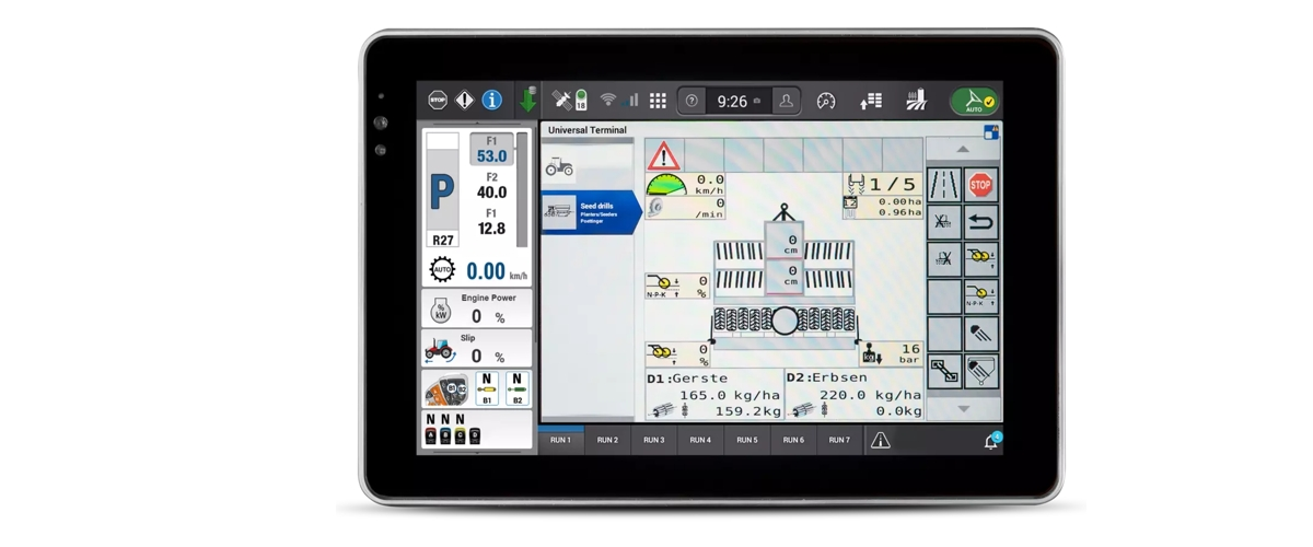 Infomat 1200 | Displays | Precision Farming | Agriculture | STEYR ...