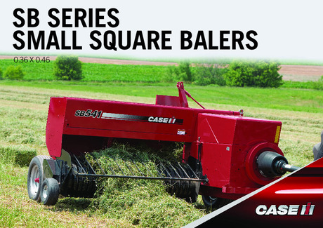 Small Square Balers | Hay and Foraging Equipment | Case IH