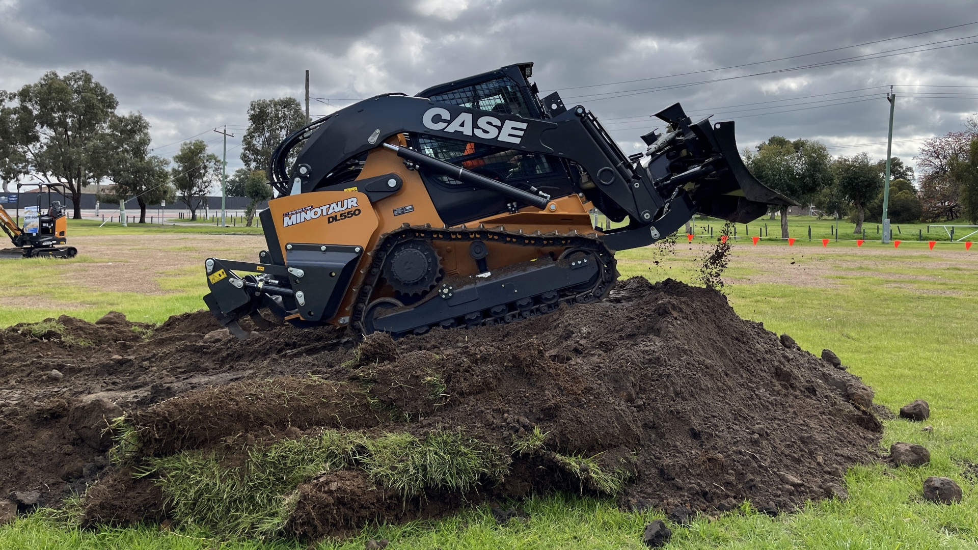 CASE Minotaur DL550 hits the road for Australian city demos! | CASE AU