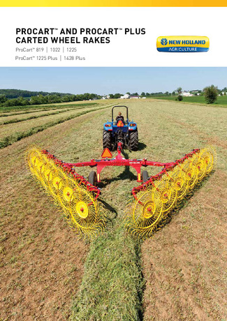 Wheel Rakes: Procart & Procart Plus | New Holland ME