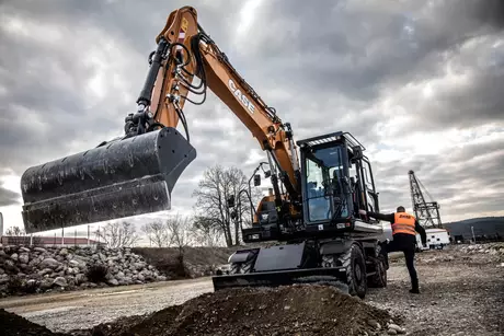 CASE Wheeled Excavators | CASE Construction Equipment