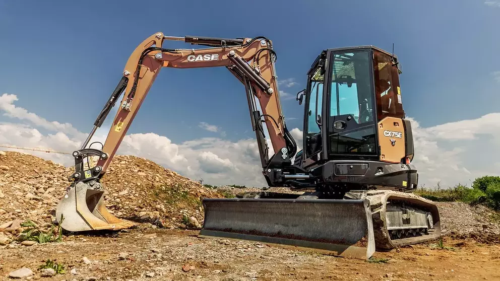 Zero Tail & 2 Boom Piece Excavators | CASE EU