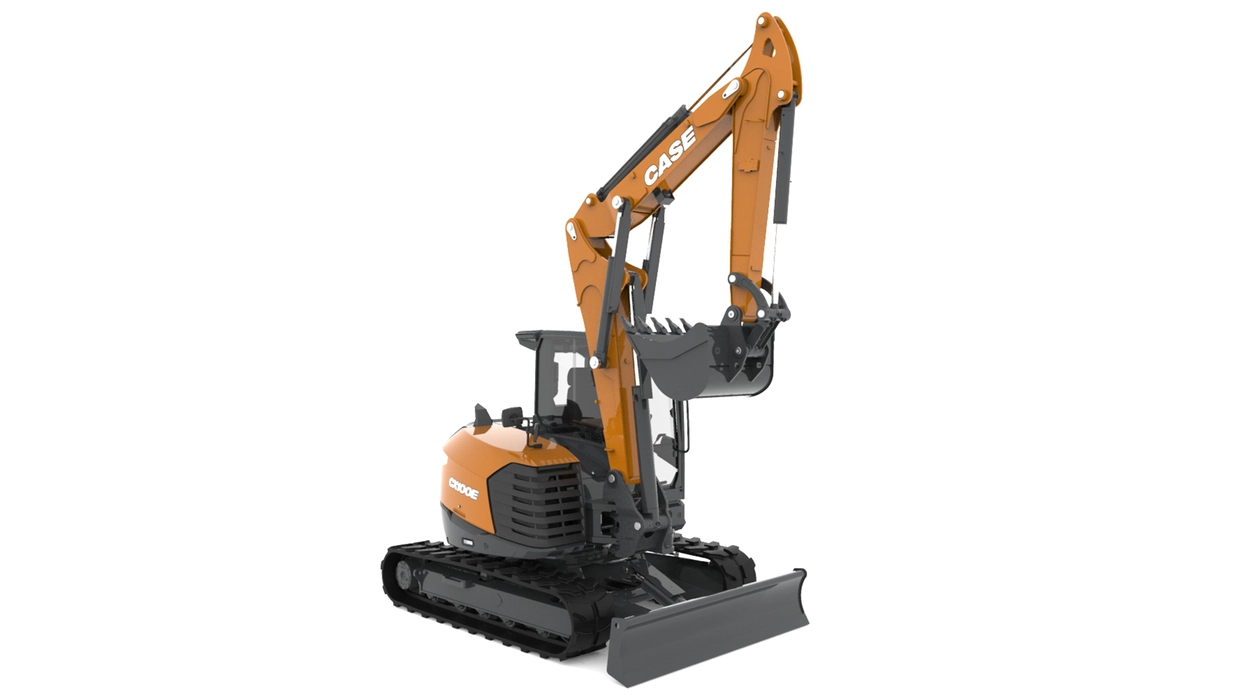 Zero Tail Swing Excavator 10 Ton | CX100E | CASE EU