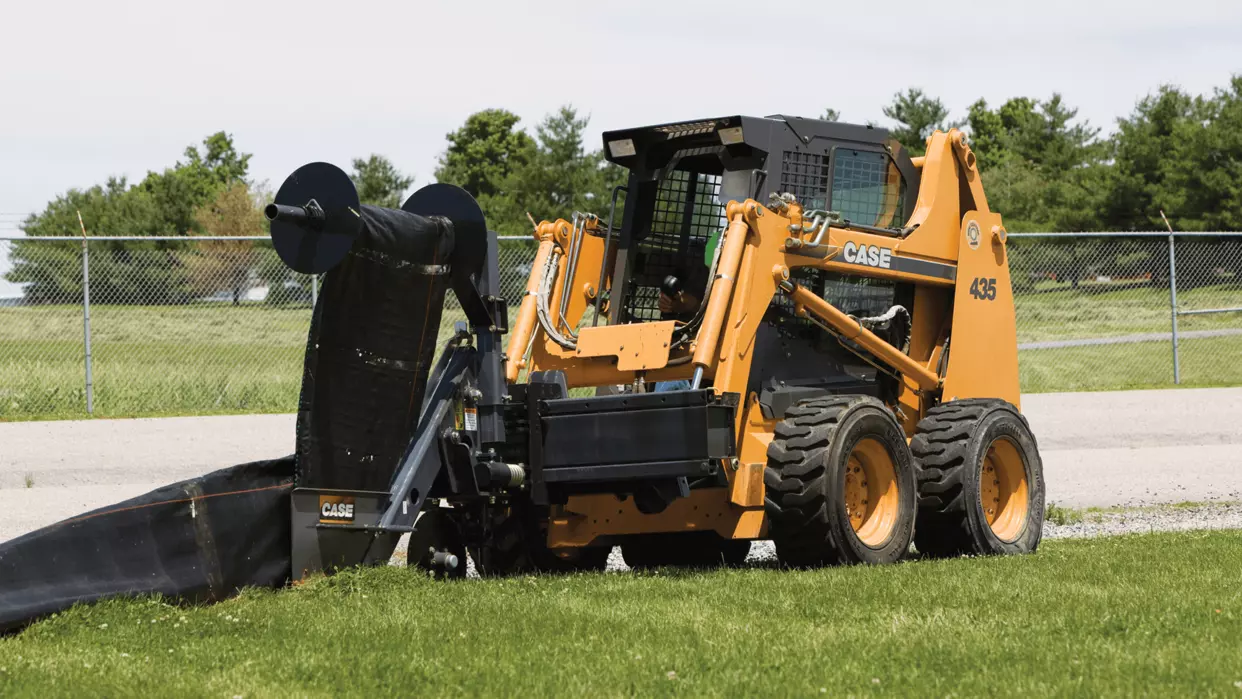 CASE Silt-Fence Installer Attachment | CASE Construction Equipment