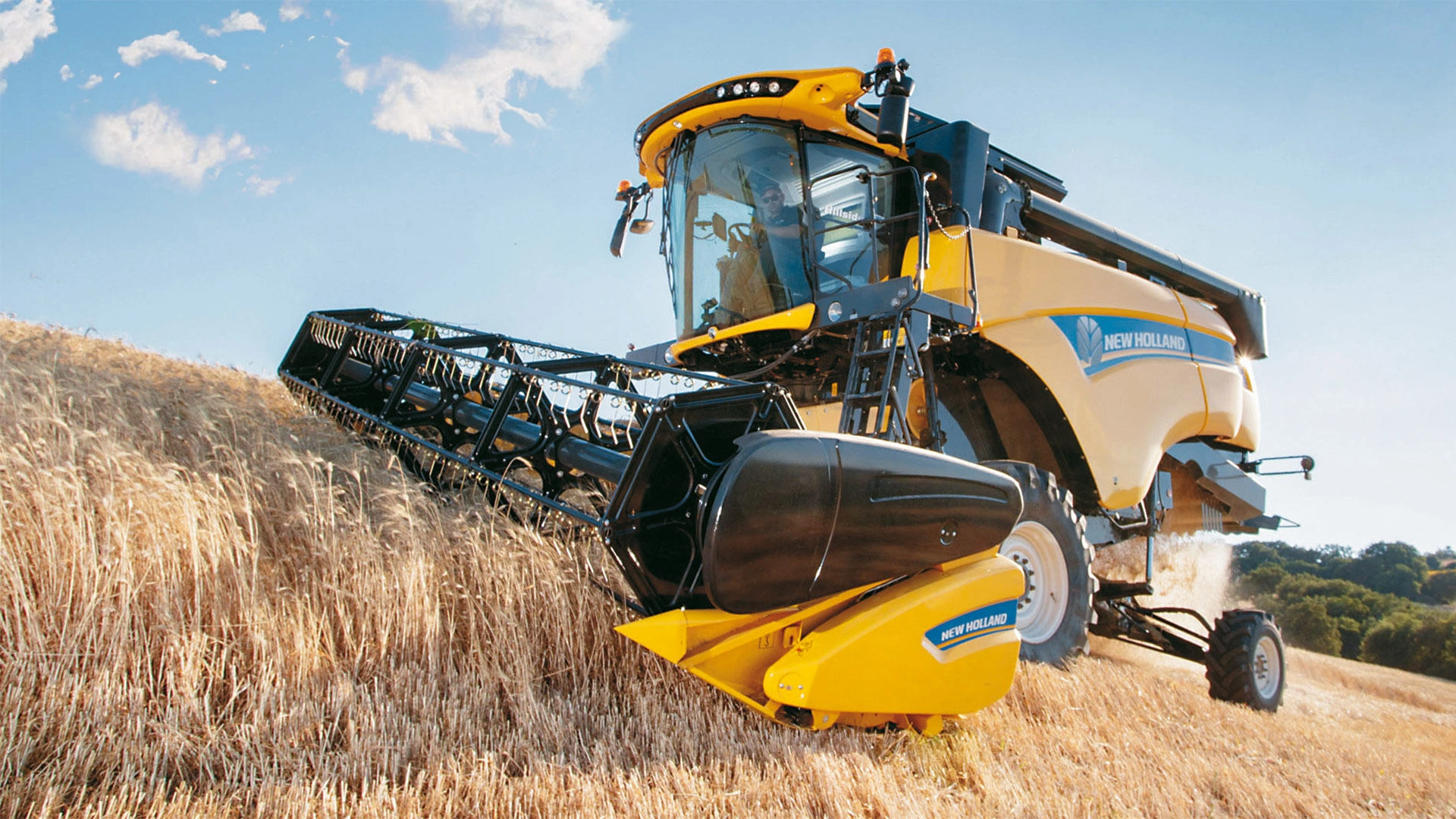 High Capacity Grain Headers | New Holland UK