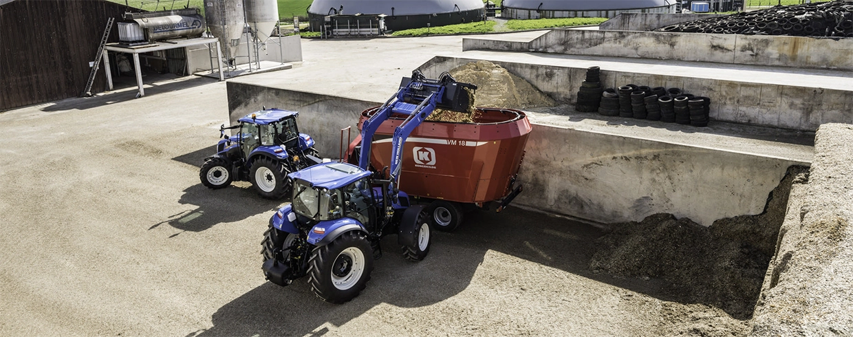 Utility Tractors | 80-120 HP | T5 | New Holland UK