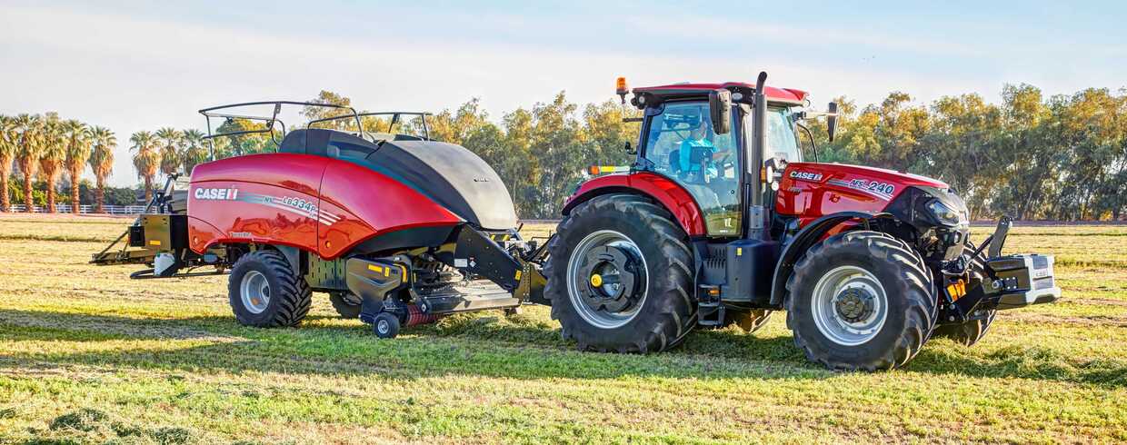Large Square Balers | Hay and Foraging Equipment | Case IH