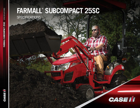 Farmall Subcompact Tractors Series | Case IH