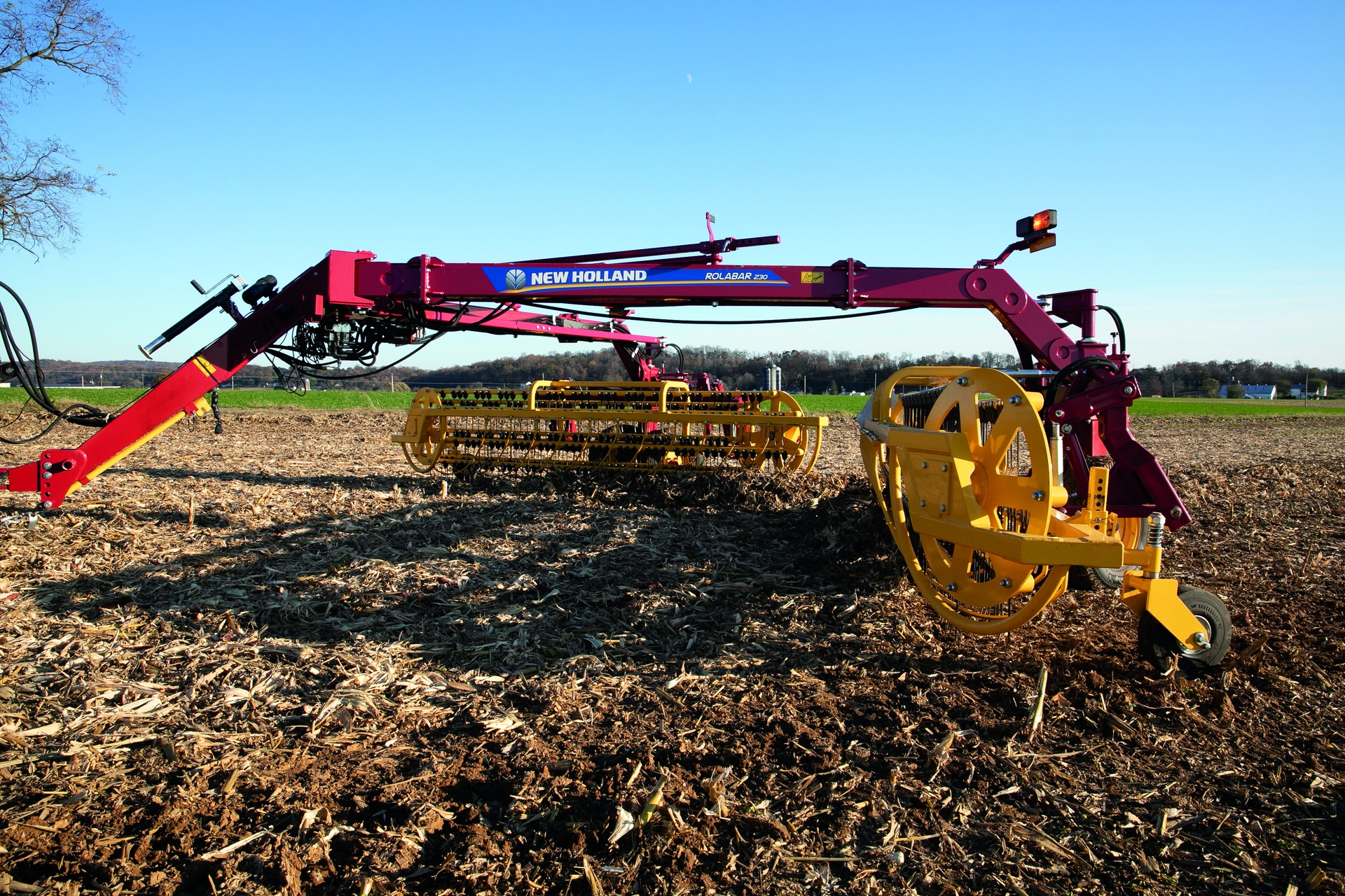 Twin Basket Rakes: Rolabar | New Holland ME