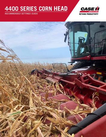 Combine Headers | Corn Heads 4400 Series | Case IH