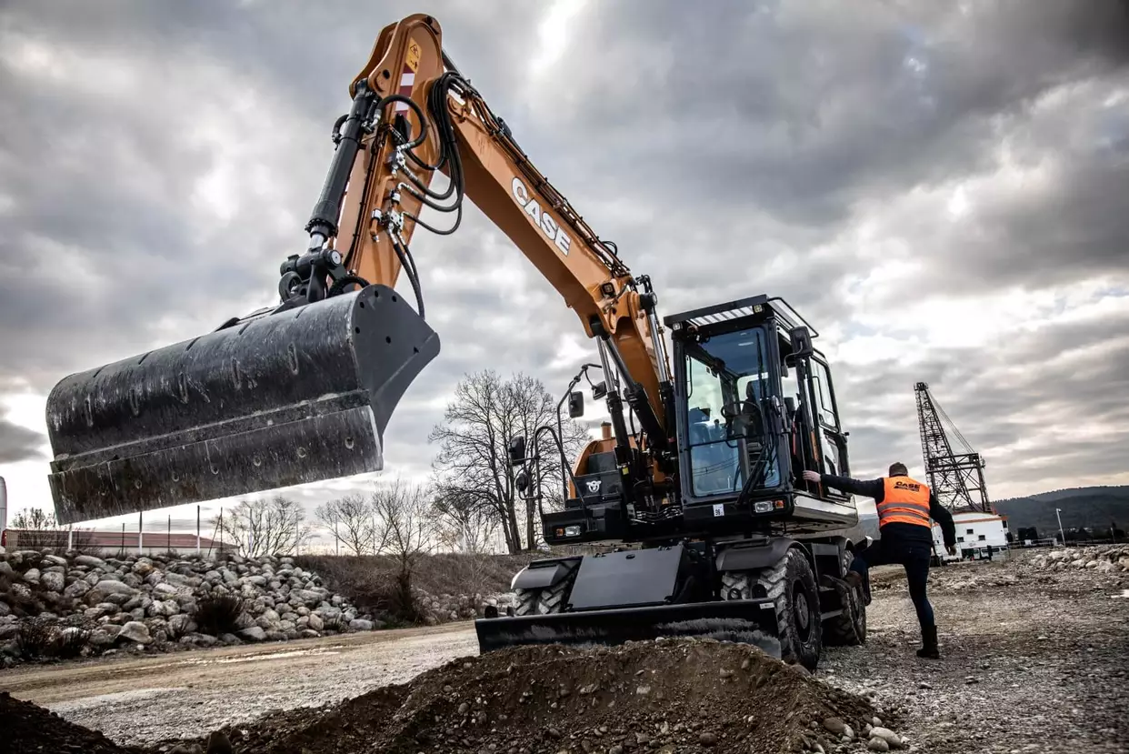 CASE WX210E Wheeled Excavator | CASE