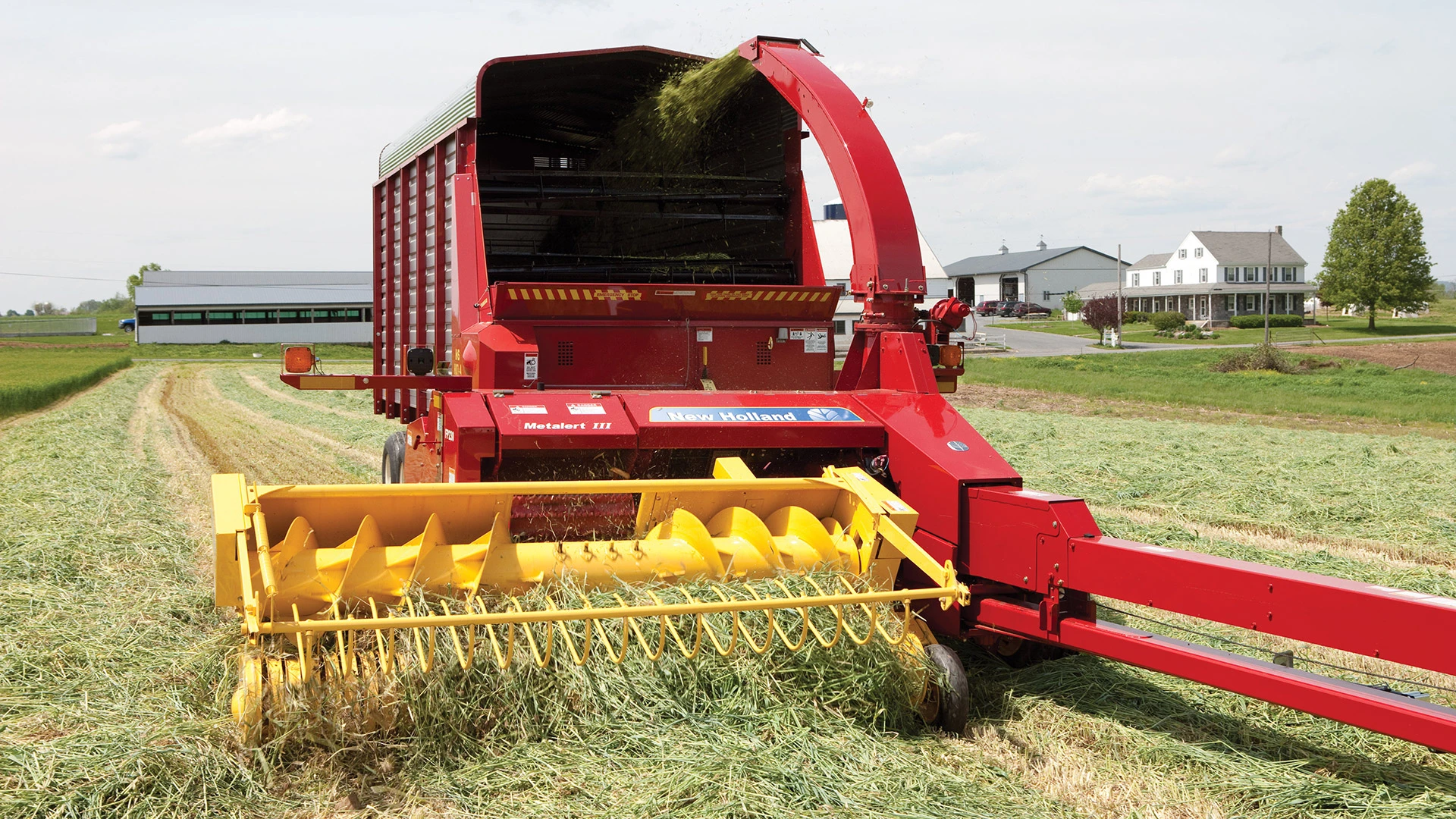 Pull-type Forage Harvester | New Holland ME
