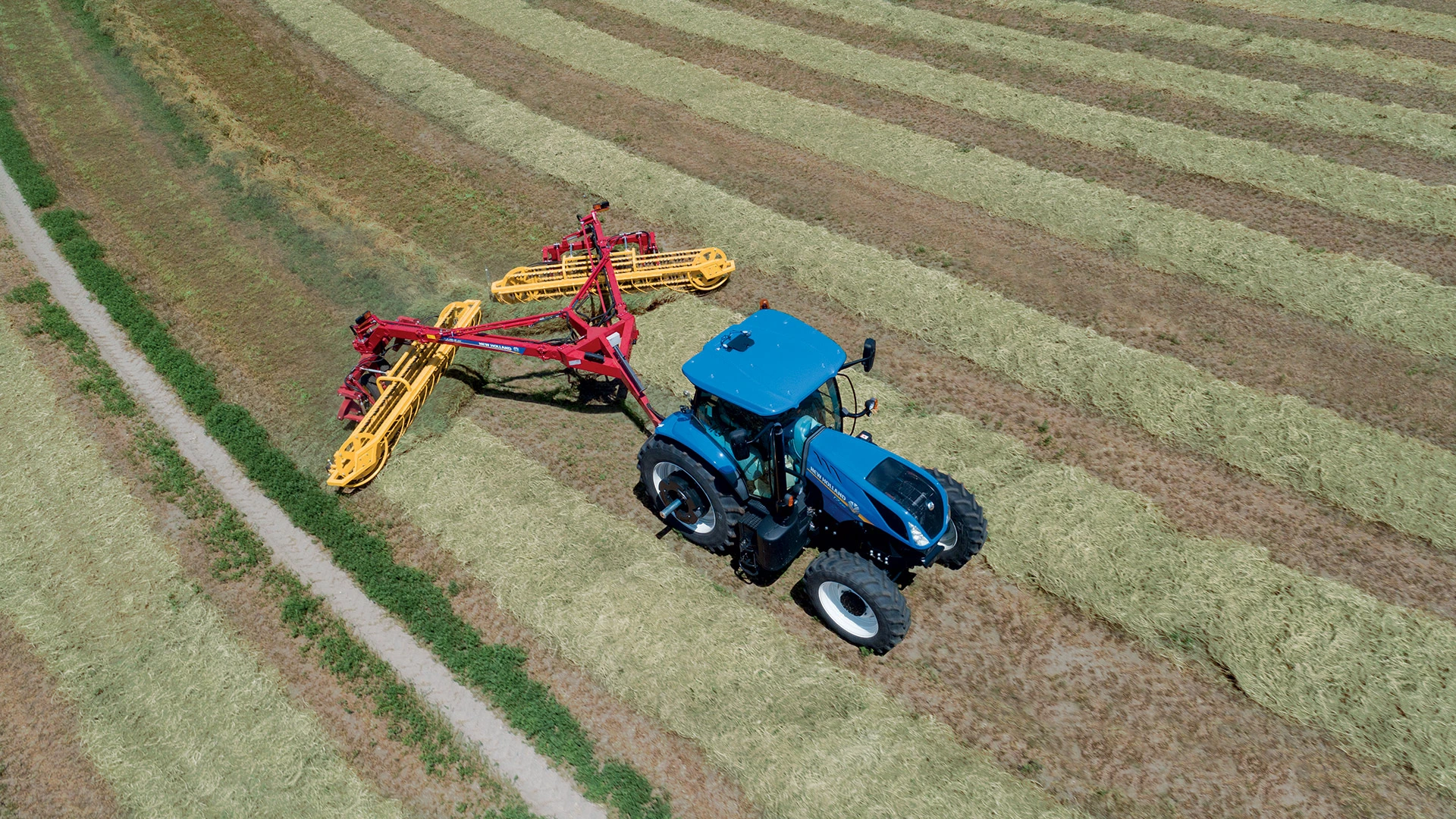 Twin Basket Rakes: Rolabar | New Holland ME