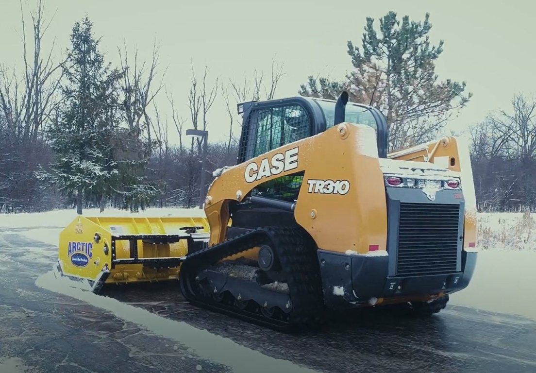 CASE Arctic® Sectional Sno-Pushers™ Attachment | CASE Construction ...